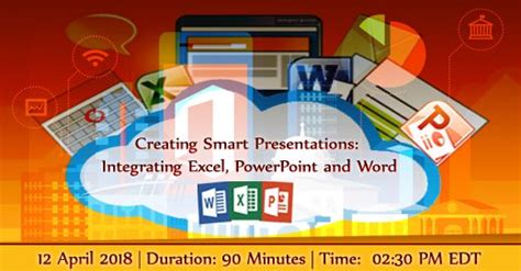 webinar on creating smart presentations integrating excel powerpoint