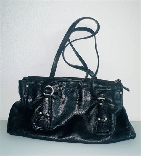 Echt Leder HandTasche SCHWARZ gepflegtVintage Gebraucht in Zürich für CHF mit Lieferung