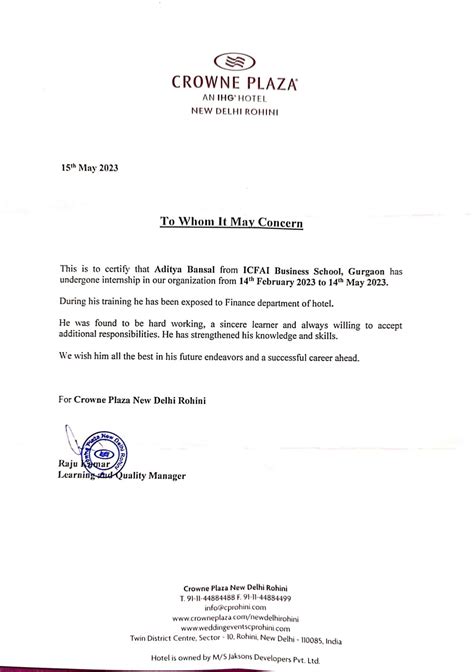 Aditya Bansal On Linkedin Internship Internshipexperience