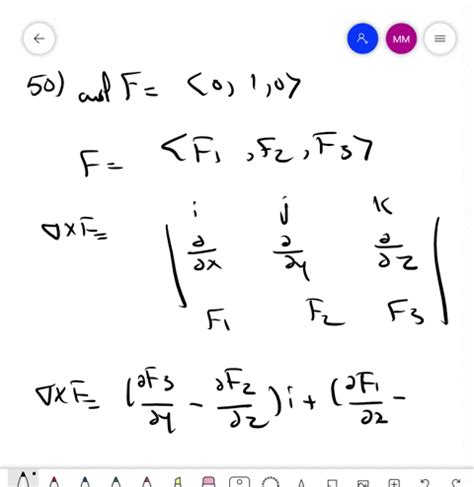 SOLVED Find a vector field 𝐅 with the given curl In each case is the vector field you found