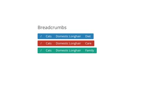 flat breadcrumb buttons fribly