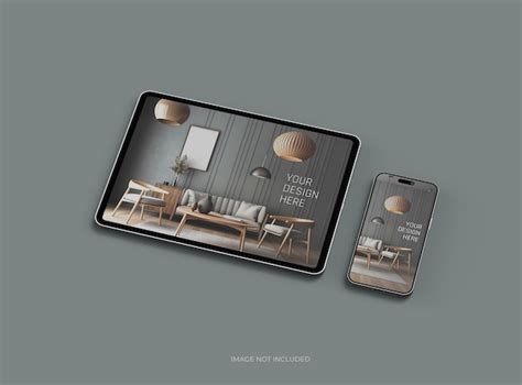 Premium Psd Mockup Of Smartphone And Tablet For Uiux Product Showcase 3d Render