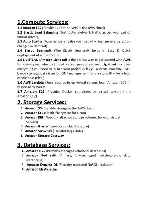 Aws Syllabus Pdf Amazon Web Services Cloud Computing
