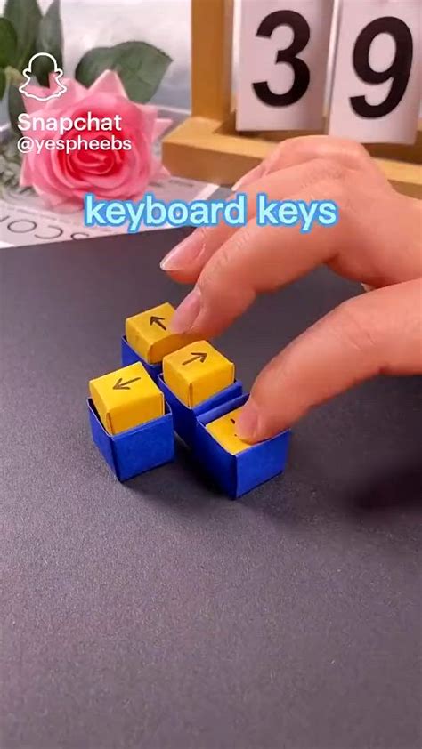 How To Make Paper Keyboard Keys
