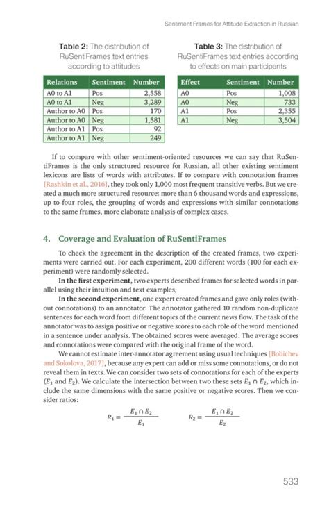 sentiment frames for attitude extraction in russian deepai