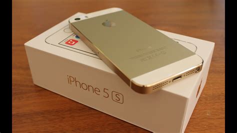 Iphone 5s Colors Gold