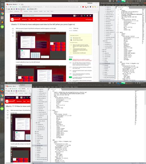 gnome 17 10 how to disable window to window snapping while having