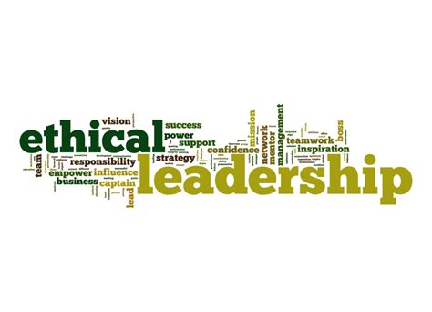 Ethical Leadership And Ethical Role Model