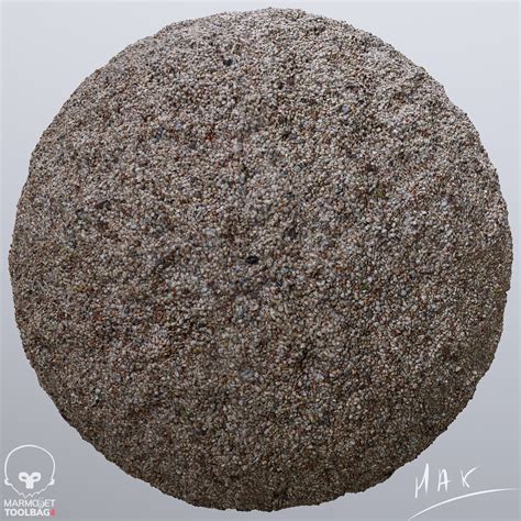 Makram Daou Gravel And Pebbles Photogrammetry Based Environment Material