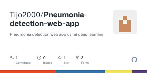 Github Tijo Pneumonia Detection Web App Pneumonia Detection Web App Using Deep Learning
