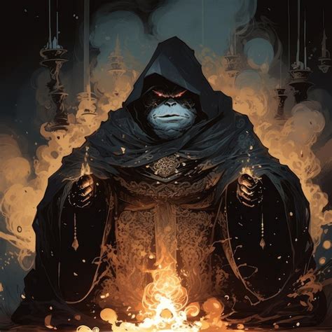 Premium Ai Image The Sinister Chalice A Captivating Illustration By