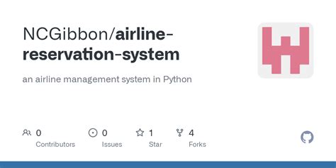 GitHub NCGibbon Airline Reservation System An Airline Management System In Python