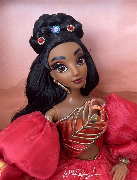 2021 Limited Edition Designer Princess Jasmine Red Dress Nib Aladdin