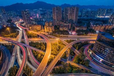 重庆：现代综合立体交通彰显山城特色 人民图片网