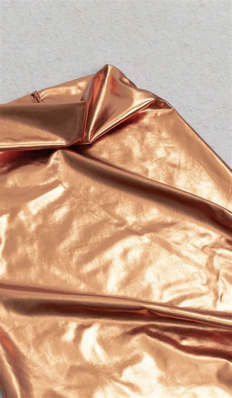 Plus Size Metallic Midi Dress In Gold Party Dresses For Ladies