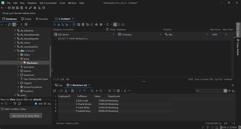 Sql Server Guide Create A View Based On A Stored Procedure