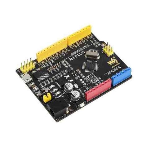 waveshare r3 plus mcu atmega328p microcontroller development board