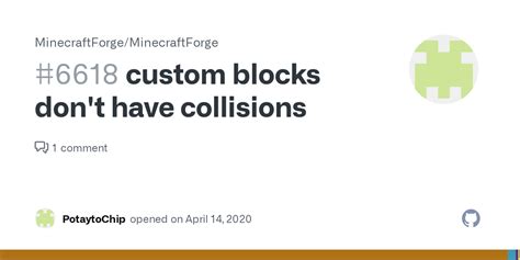 Custom Blocks Dont Have Collisions · Issue 6618 · Minecraftforge