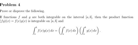 solved problem 4prove or disprove the following if functions