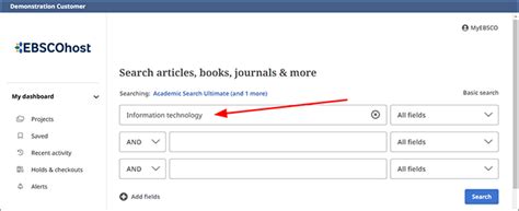 La Nueva Interfaz de EBSCOhost - Búsqueda Avanzada