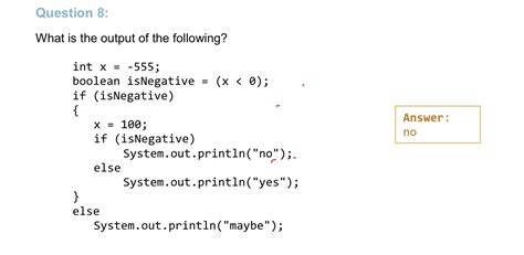 Solved Question What Is The Output Of The Following Int Chegg