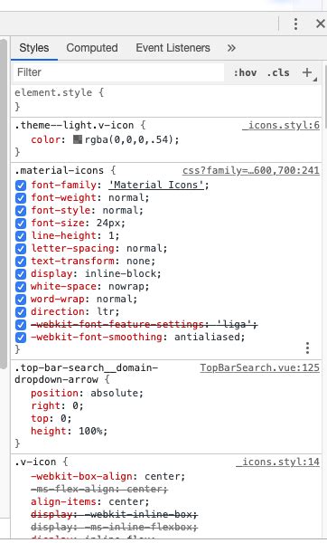 Bug Report Vicon Css Race Condition With Material Icons Css · Issue