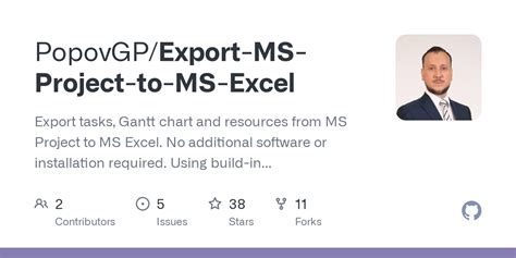 Export Ms Project To Ms Excelvba Codeexportexcelbas At Master