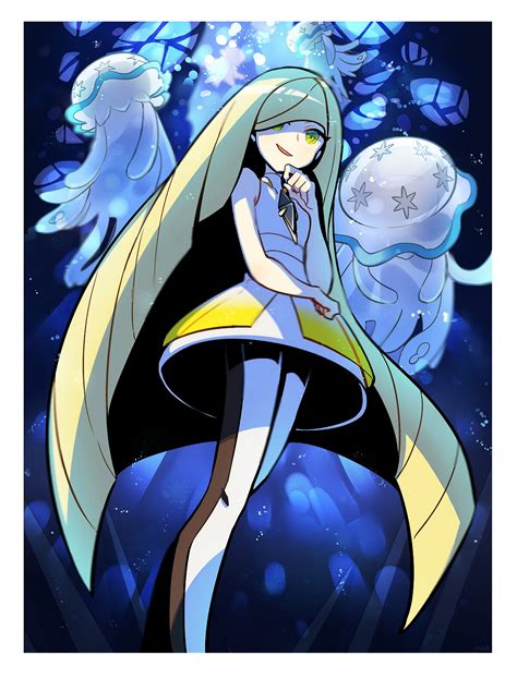 Lusamine And Nihilego Pokemon And More Drawn By Keijou Cave Danbooru