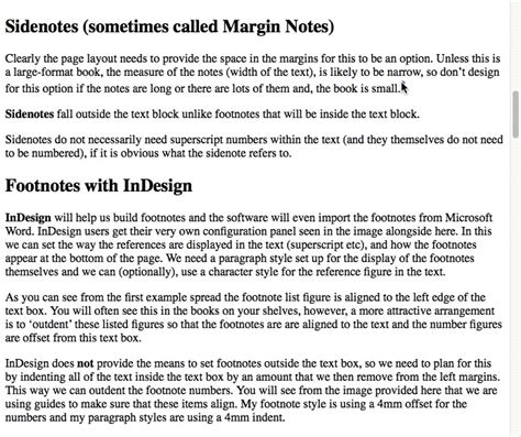 Article Footnotes And Other Diversions