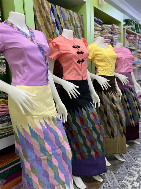 ချစ်ရတဲ့ ယွန်းရွှေနွယ် ချည်ထည် ပိုးထည် နှင့် မြန်မာဝတ်စုံ Facebook