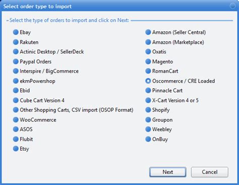 How To Import Your Oscommerce Orders Into One Stop Order Processing