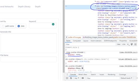 The Buttons Disappear As Soon As I Click First Page No Generate Info Or Filenames Display