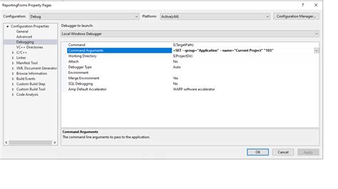 Debug Command Line Arguments Example Hosted At ImgBB ImgBB