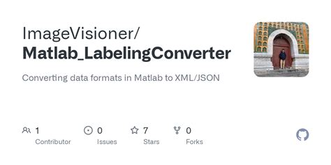 Github Imagevisioner Matlab Labelingconverter Converting Data