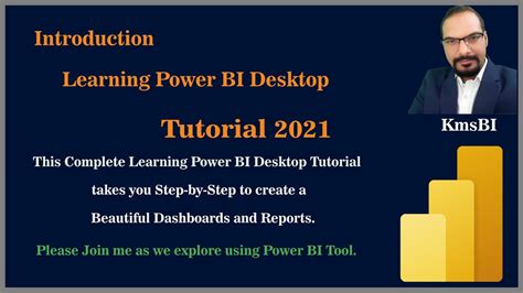Introduction To Learning Power Bi Desktop Tutorial Youtube
