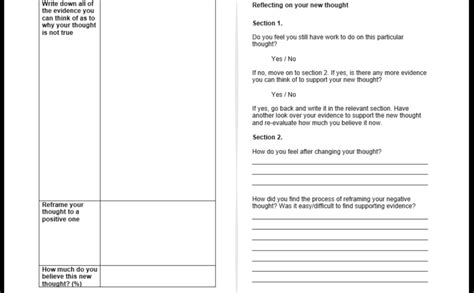 Reframing Your Negative Thoughts Workbook Uk Mcgowan Michelle Books