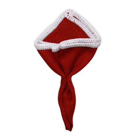 Ruby Red With White Signature Border