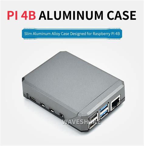 argon neo a slim aluminium case for raspberry pi 4 passive cooling