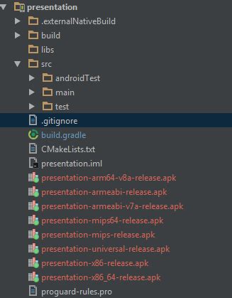 OpenCv Android Apk Is Huge Stack Overflow