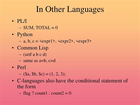 Expressions And Assignments Ppt Download