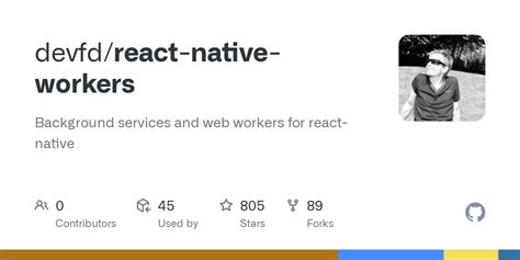 GitHub Devfd React Native Workers Background Services And Web Workers For React Native
