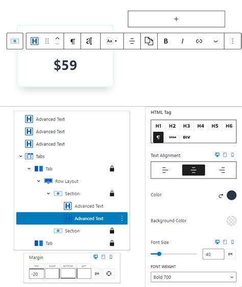 Pricing Table In Wordpress Using Kadence Blocks