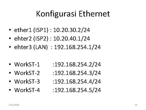 Load Balangcing Dengan ISP Menggunakan Mikrotik OS