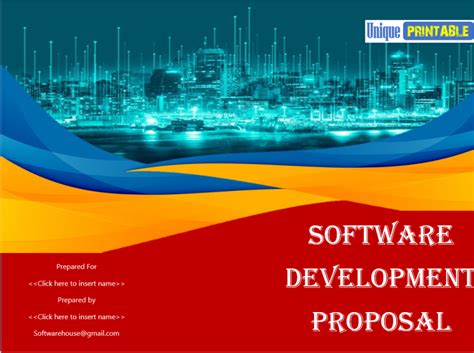 Software Proposal Template Word By PrintableTemplates On Dribbble Software Proposal Template Word By PrintableTemplates On Dribbble