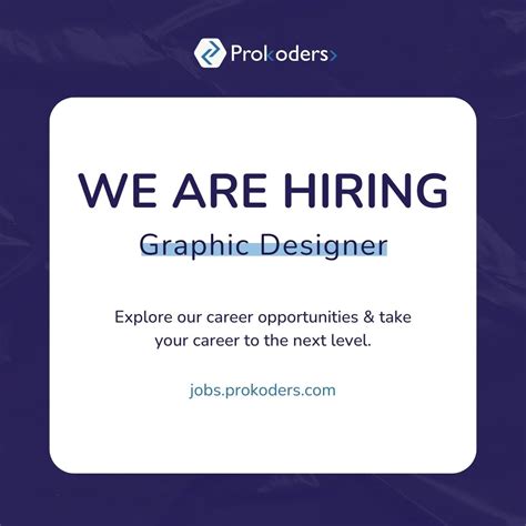 Prokoders On Linkedin Careers Prokoders Hiring Graphicdesign