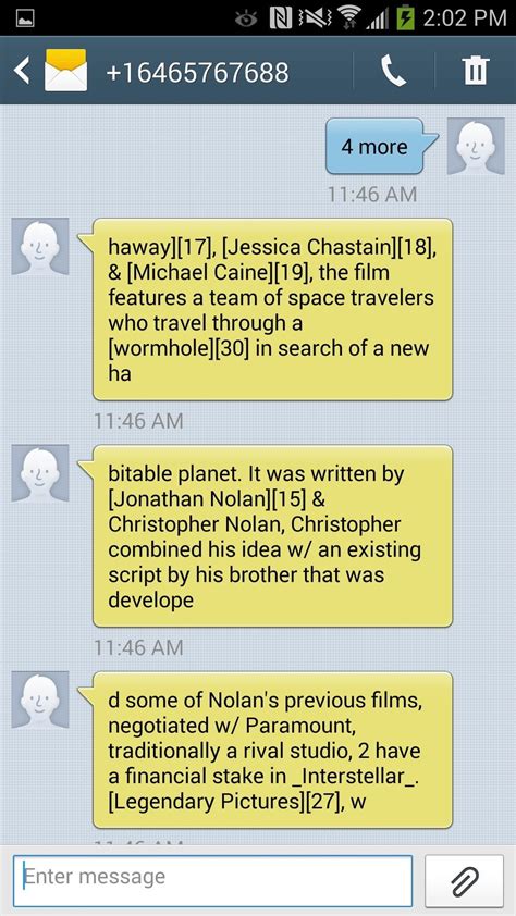 use text messages to surf the web on your phone without any data