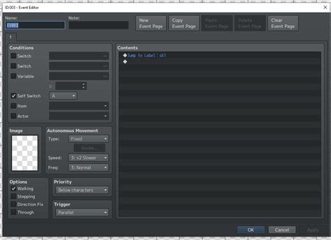 Skip Part Of The Event Page 2 Rpg Maker Forums