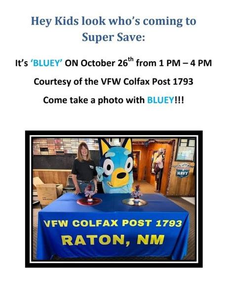 Pose With Bluey At Super Save The Ratonian
