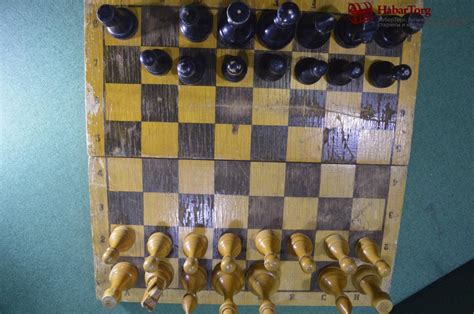 Купить Шахматы деревянные большие Доска 40 х 40 Некомплект СССР в интернет аукционе