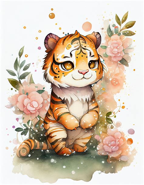 Anime Chibi Tiger